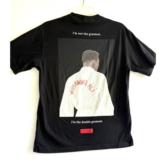 Zara | Shirts | Muhammad Ali Black T Shirt Rare Zara Double Greatest ...
